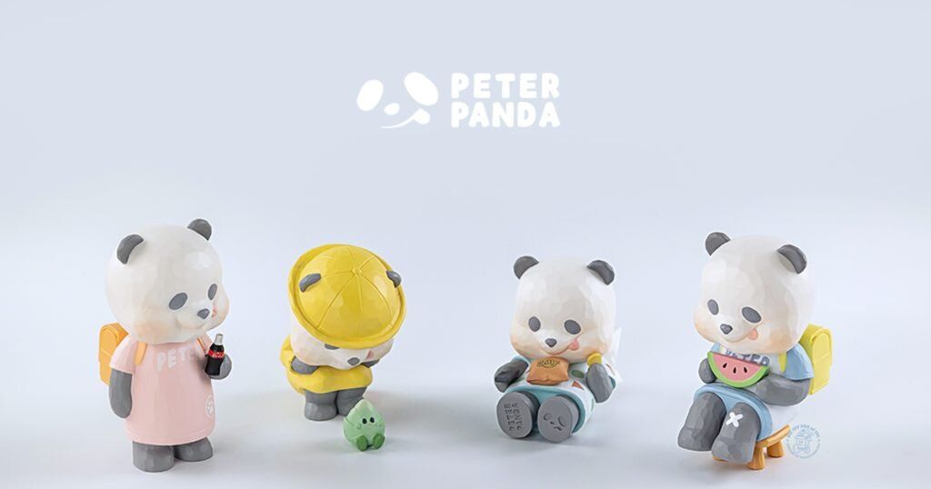 Peter Panda's Daily by MoeDouble x We Art Doing - The Toy Chronicle