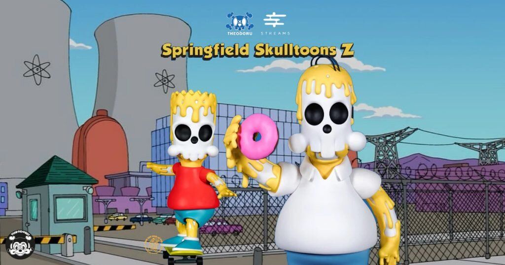Theodoru x STREAMS Art Presents Springfield Skulltoons Z - The Toy ...