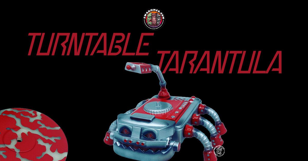 Turntable Tarantula by S.W.A.R.M.M - The Toy Chronicle
