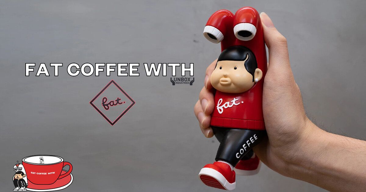 Unbox Industries x FWC Fat Coffee With Presents FCW 'FAT JAI' MASCOT ...