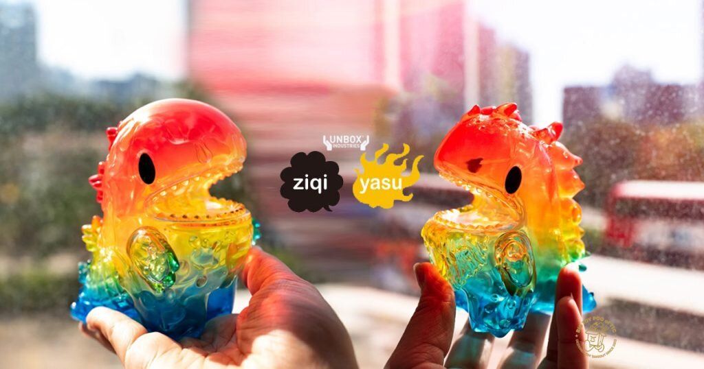 RAINBOW ICE CREAM LITTLE DINO and RAINBOW MONONOKE Editon By Ziqi ...