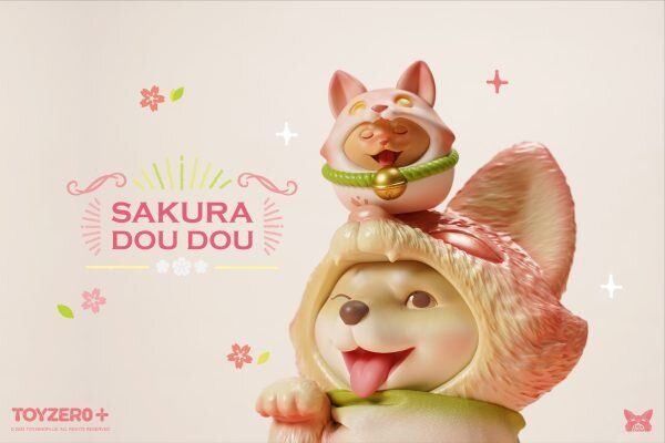 Dog Together x ToyZero Plus Presents Lucky Dog Dou Dou x Dou Dou Daruma ...