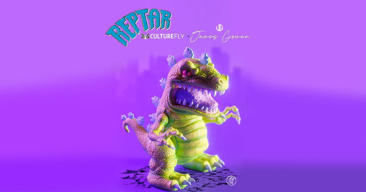 James Groman x Nickelodeon x CultureFly Presents REPTAR - The Toy Chronicle