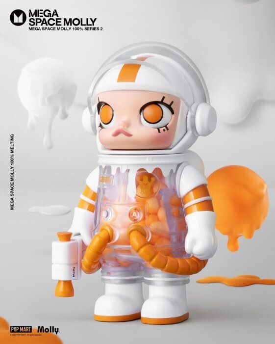 POP MART x Kenny Wong’s MEGA COLLECTION 100% SPACE MOLLY Blind Box ...
