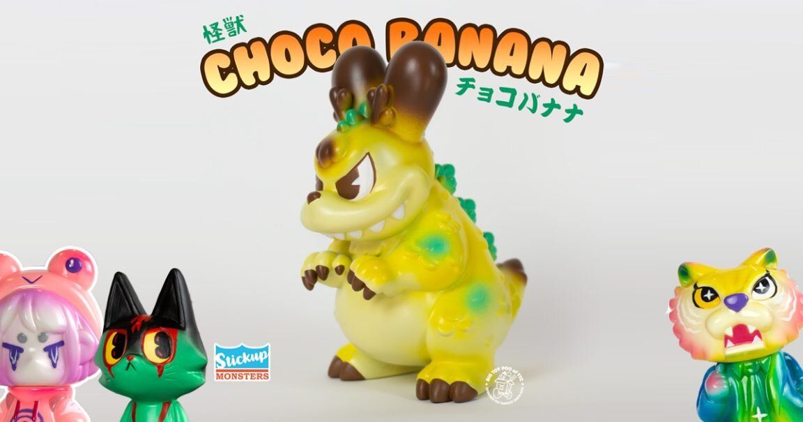 Choco Banana Kaiju Dorobanii and MORE by Javier Jiménez of StickUp ...