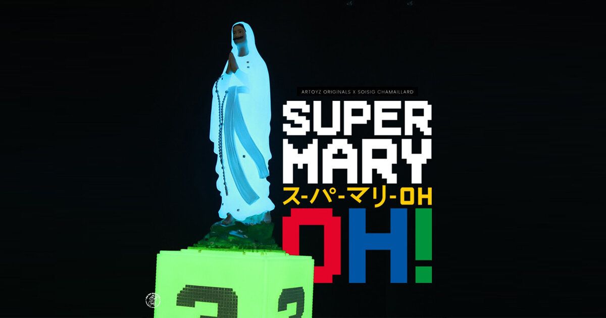 Soasig Chamaillard x Artoyz Presents Super Mary OH! Glow In The Dark ...