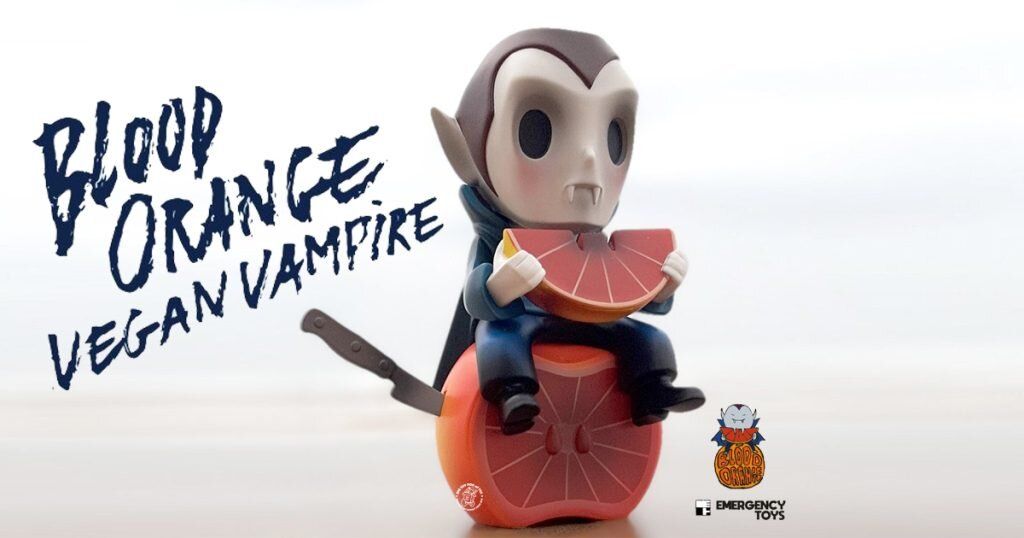 EMERGENCY TOYS Presents The Vegan Vampire BLOOD ORANGE Edition - The ...