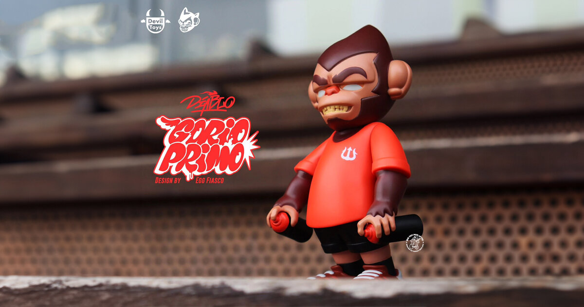 Egg Fiasco x Devil Toys Presents Gorio Primo - Diablo Edition - The Toy ...