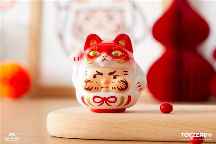 PP Lucky Kitten Daruma Happy Lunar New Year Edition By AAAZ x ToyZero ...