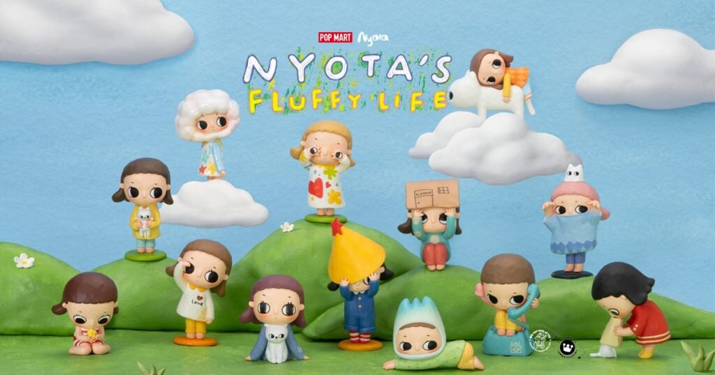 POP MART Presents Nyota's Fluffy Life Blind Box Series - The Toy Chronicle