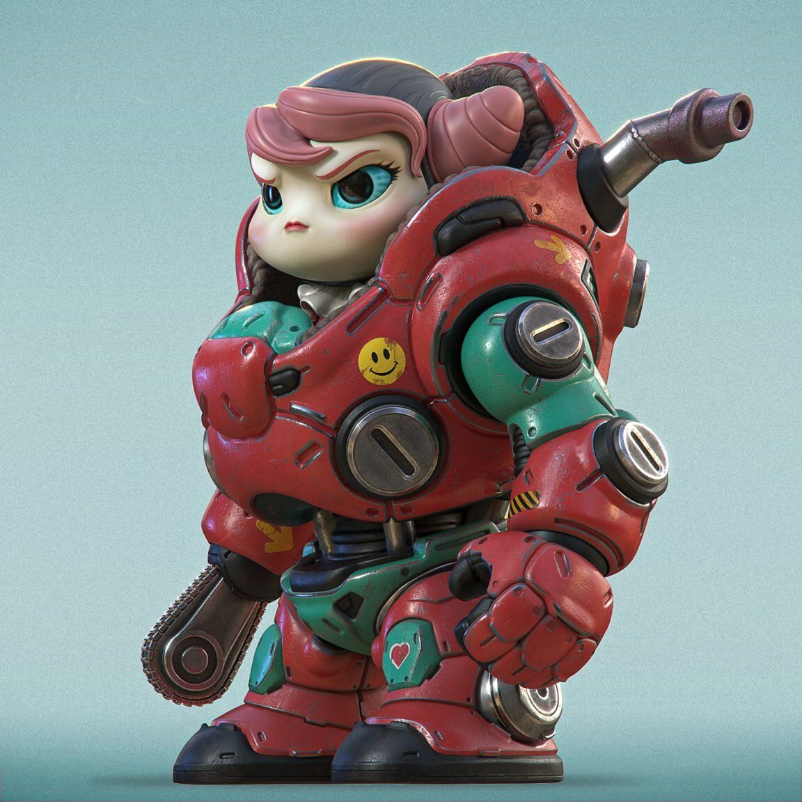 TELMEN x BJORNIK Present FAUNA'S FURY (TIMBER TANTRUM) - The Toy Chronicle