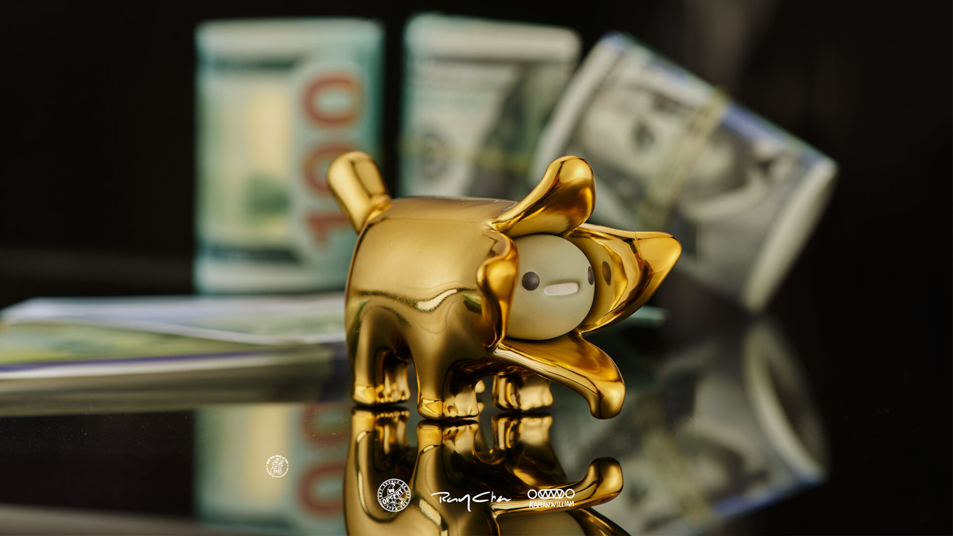 OFFART x Kamanwilliam x RayChan POP SUNDAY Presents Gold Fortune Mini ...