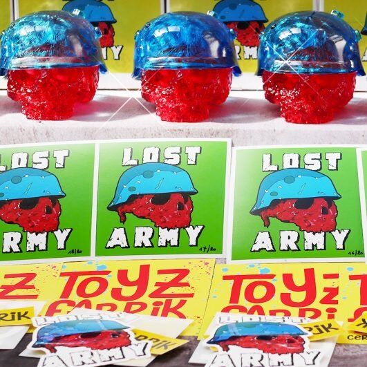 TOYZFABRIK Presents Lost Army Clear Edition - The Toy Chronicle