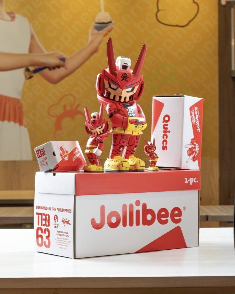 Jollibee x Quiccs Presents JolliTEQ Special Edition TEQ63 - The Toy ...