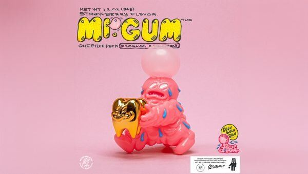 Polyphony x Onoglish Presents Mr Gum Soft Vinyl Edition - The Toy Chronicle