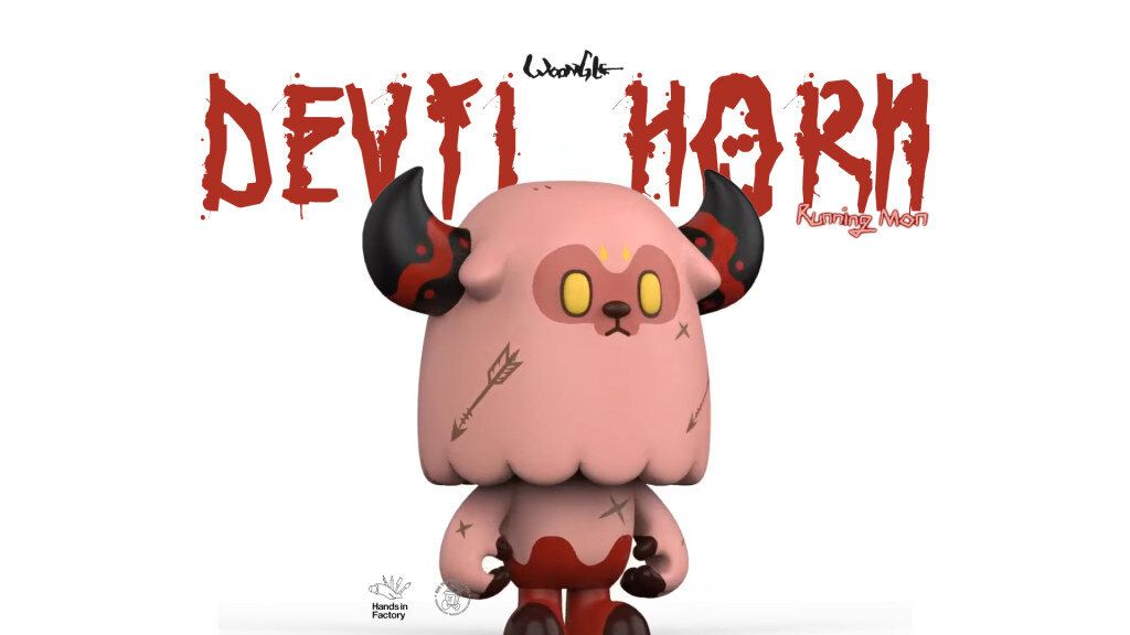DEVIL HORN 9th Running Mon By Woongle x Hands In Factory - The Toy ...