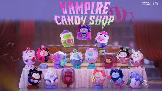 Shin Woo x Finding Unicorn Presents Vampire Candy Shop Blind Box - The ...