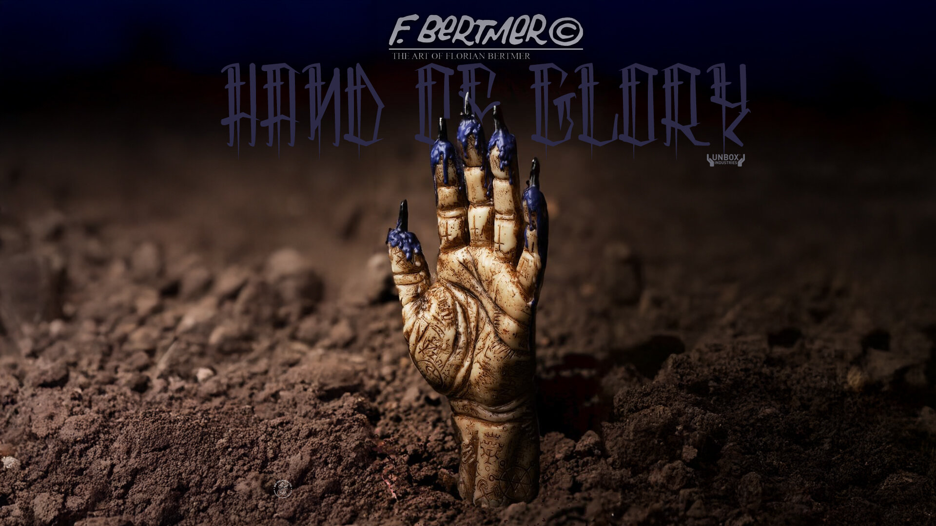 Hand Of Glory EFFIGY GID Edition By Florian Bertmer x Unbox Industries - The Toy Chronicle