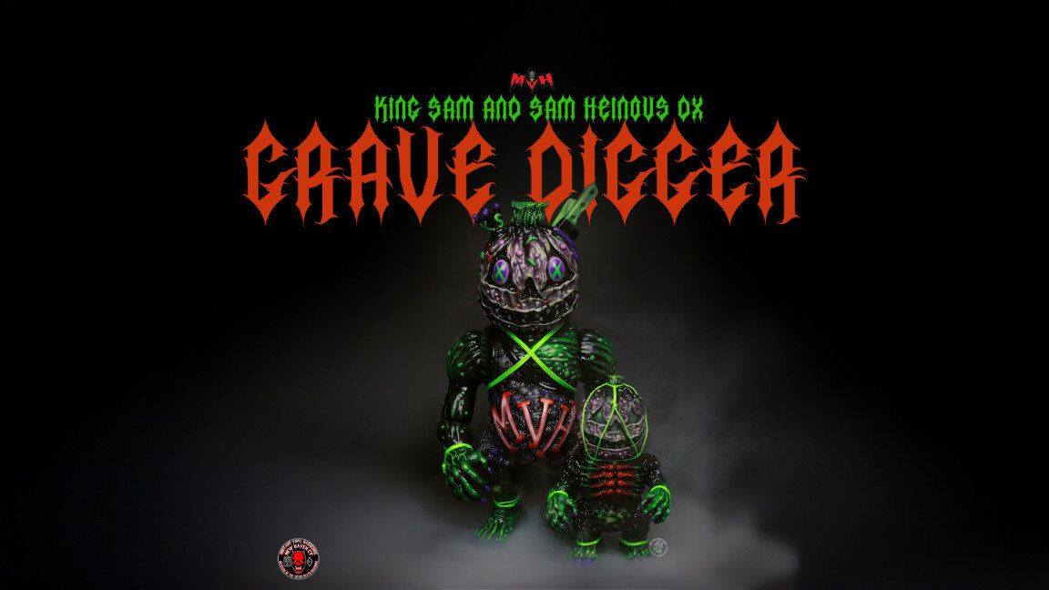 Mutant Vinyl Hardcore Presents Grave Digger King Sam and Sam Heinous DX ...