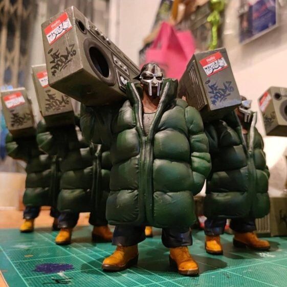 DOOM boombox x Nestor Vision by Oh Anat of Kidding Toy - The Toy Chronicle
