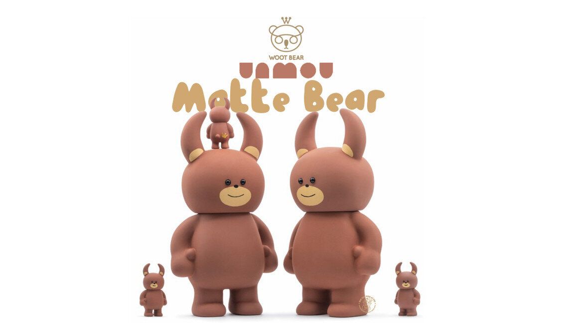 Matte Bear UAMOU Woot Bear Birthday EXCLUSIVE - The Toy Chronicle