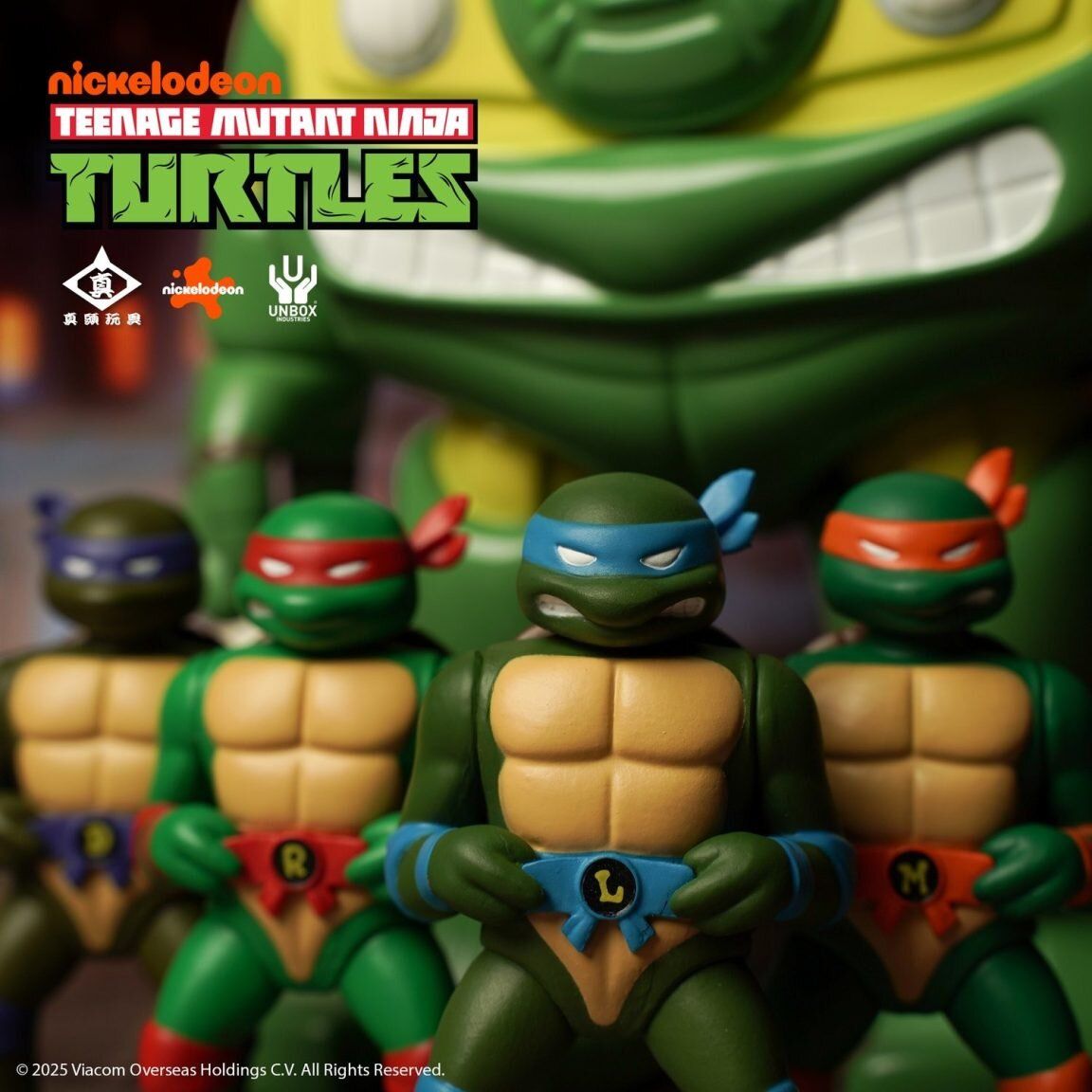 REALxHEAD x Unbox Industries Presents TMNT TURTLE WALKER WAGON V2 and ...