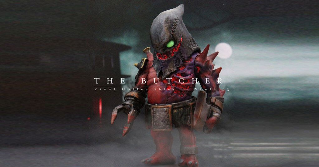 13 Art Skullman x Devil Toys Presents The BUTCHER - The Toy Chronicle