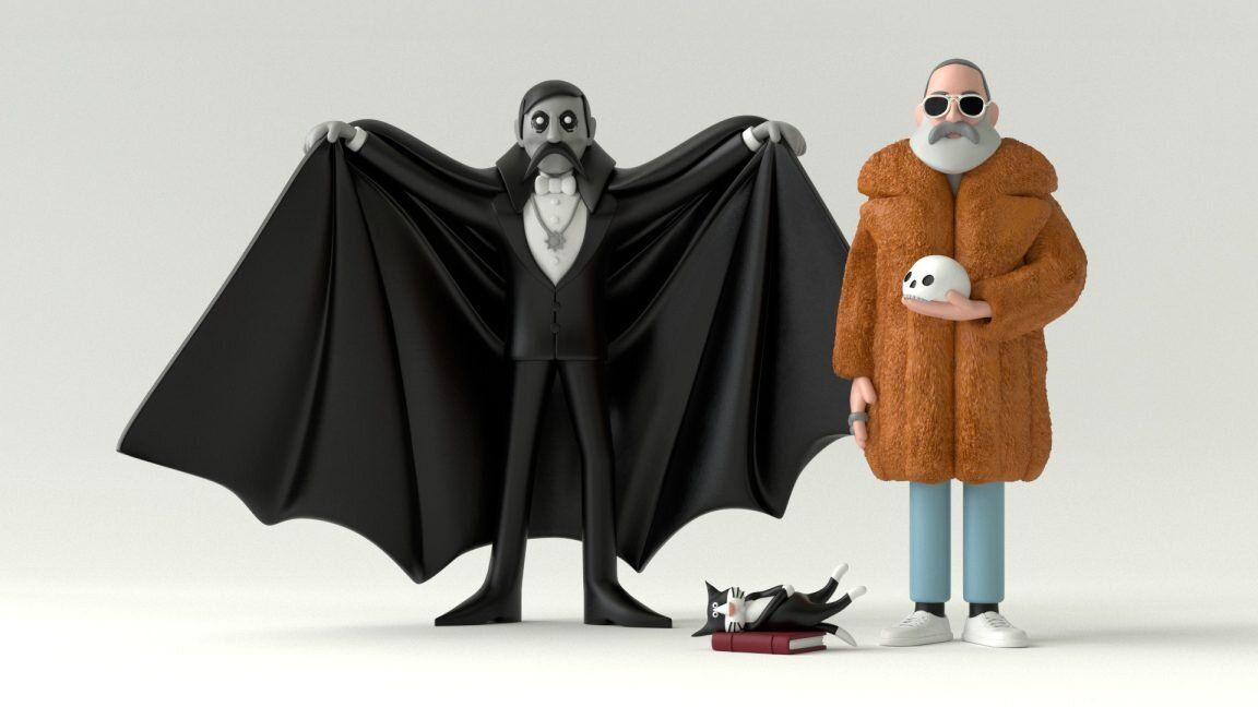 Edward Gorey x Fancy Lamp Presents Collectable Cities Dracula - The Toy ...