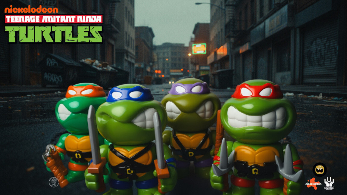 Chris Lee The Beast is Back x Unbox Industries Presents TMNT SOFT VINYL ...