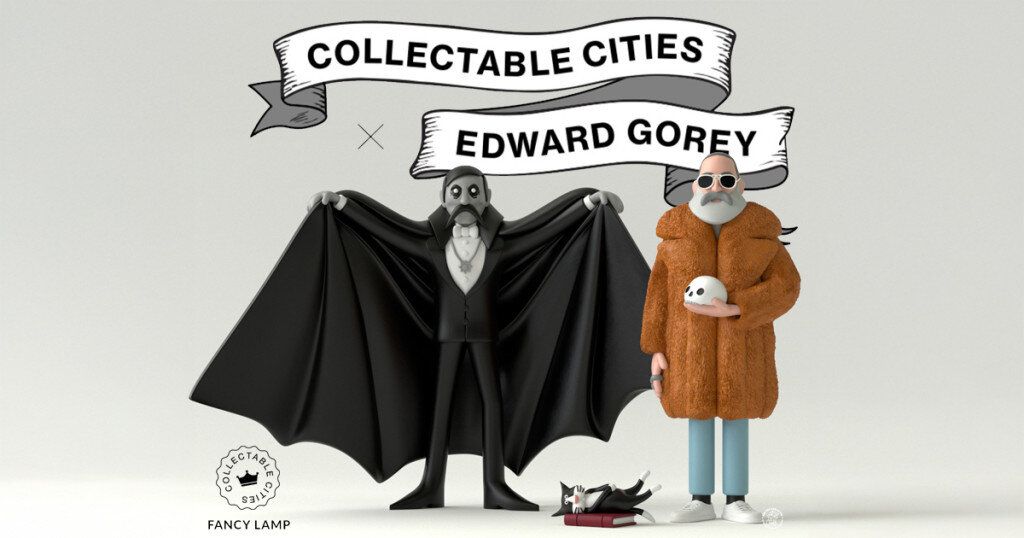 Edward Gorey x Fancy Lamp Presents Collectable Cities Dracula - The Toy ...