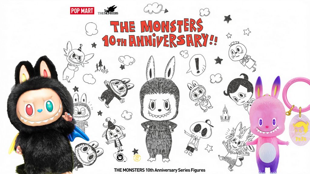 POP MART x Kasing Lung x How2work Presents THE MONSTERS 10th ...